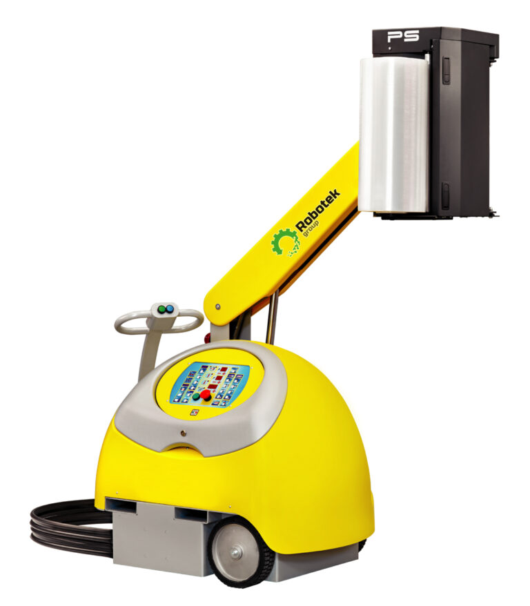 Leo pallet wrapping robot - Robotek Group